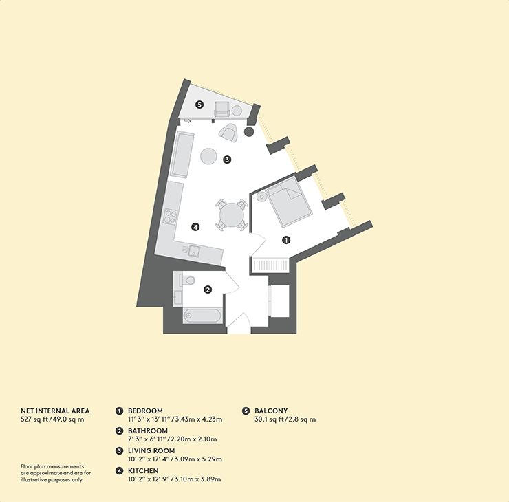 No.5 Upper Riverside, 2 Cutter Lane, Greenwich Peninsula, SE10 ...